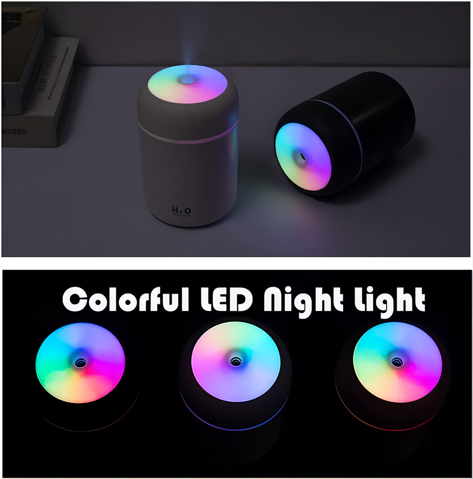 Trendy New Releases Ultrasonic Humidifier Atomizer Home Office LED ...