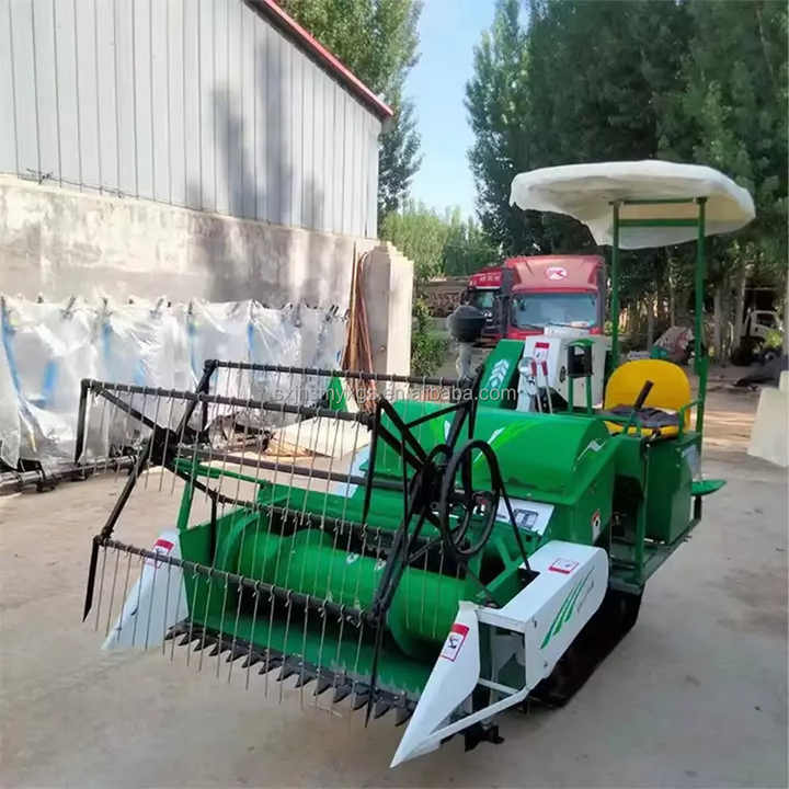 Mini Harvester Farm Machinery Diesel Engine Corn Harvester