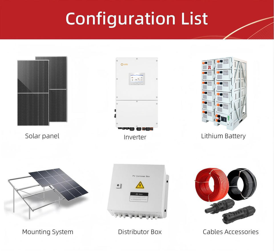 50kw Solar Panel Energy Power System 50kw 100kwh Solar System Solar ...