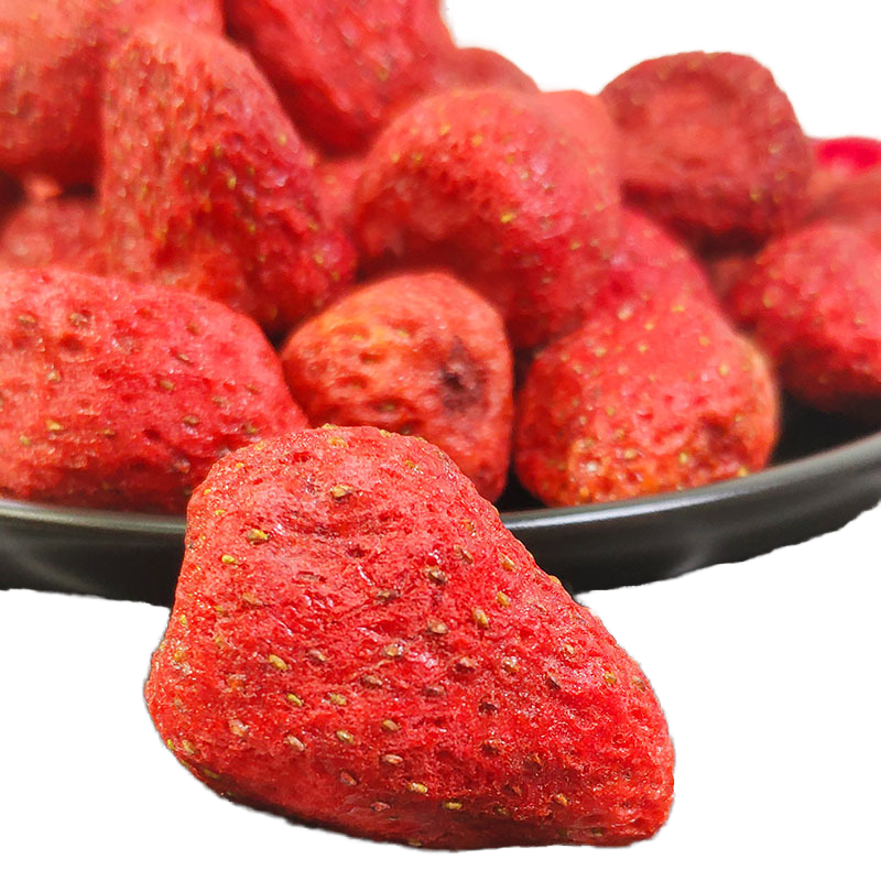 1kg Premium Freeze Whole Strawberries Dried Fruit Sweet Crunchy Healthy ...
