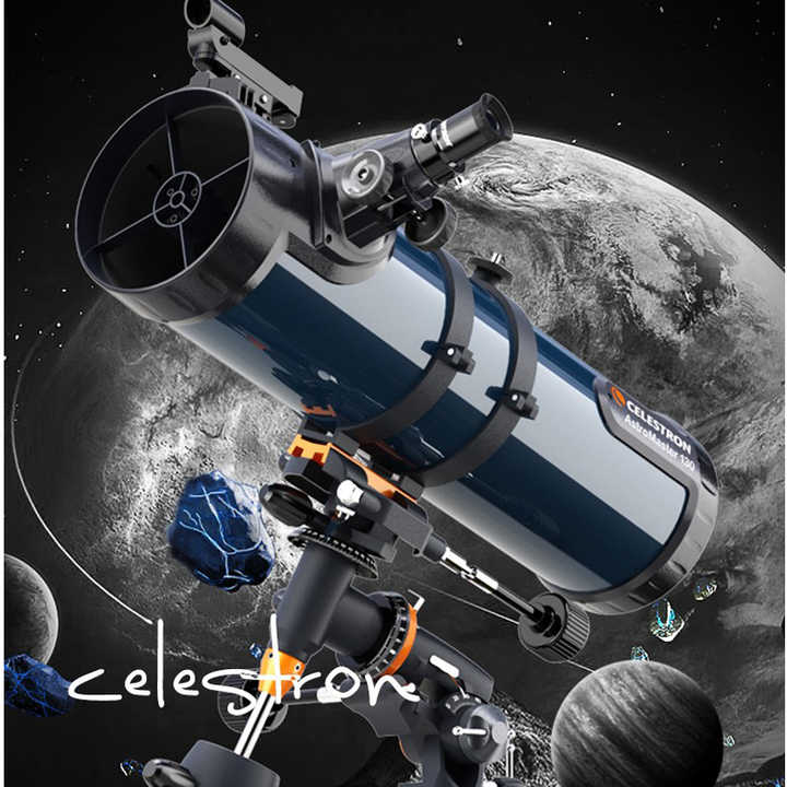 Celestron AstroMaster 130 EQ Newtonian Reflector Telescope - 1000X ...