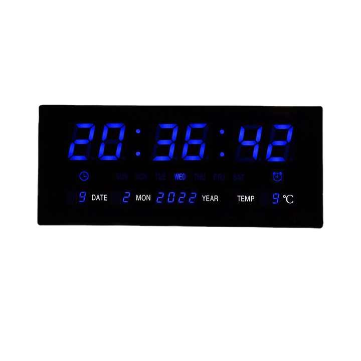 3615 Professional Electronic Desk Calendar Clock - Redigit