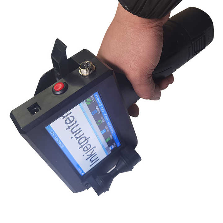 Versatile Handheld Inkjet Printer for Labels Dates Barcodes-Easy Print ...