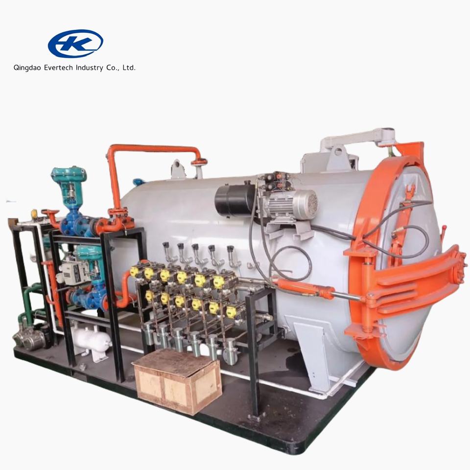 CE ASME Composite Autoclave Fully Automatic Computer Control Industrial ...