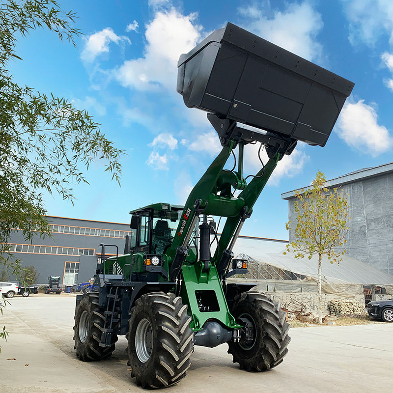 Heavy Duty Front Wheel Loader with CE 1 Year Warranty High Efficiency ...