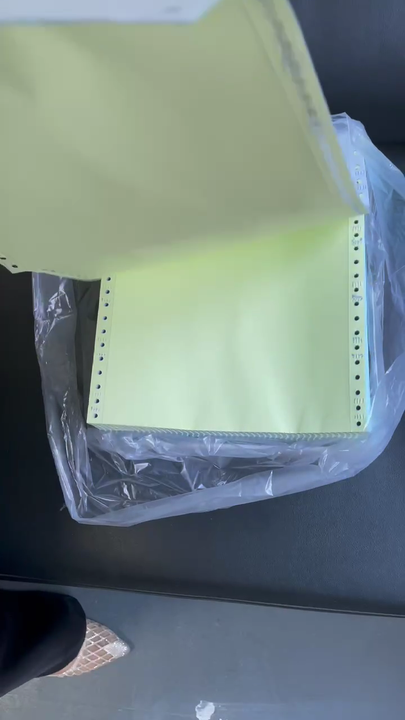Dot Matrix Printer Paper Papel NCR 1-7 parts Computer Continuous Paper ...