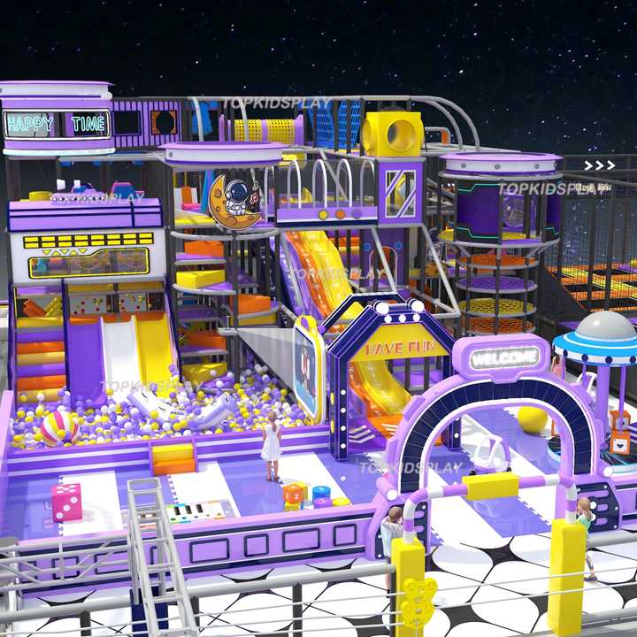 Innovative Space Themed Adventure Play Structures for Indoor Playground ...