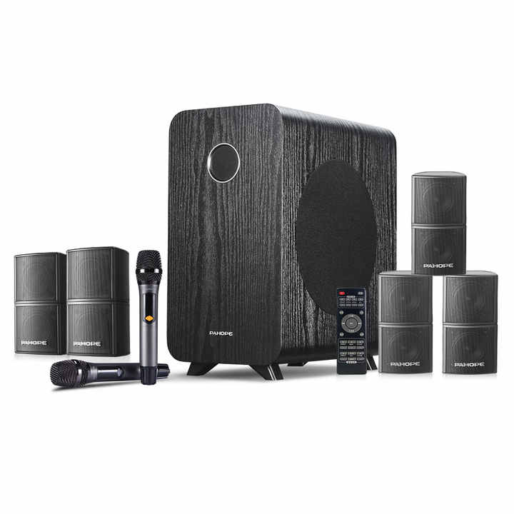 Mini 5.1 Surround Home Theater System with Karaoke USB