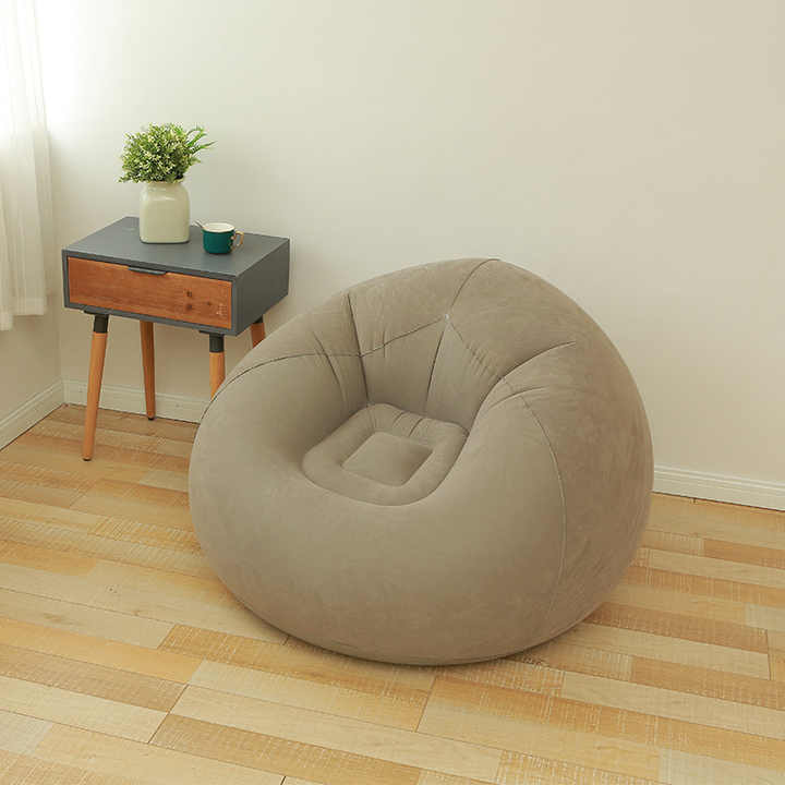 Poeticexist Round Self Inflating Pvc Camping With Headrest Corner ...