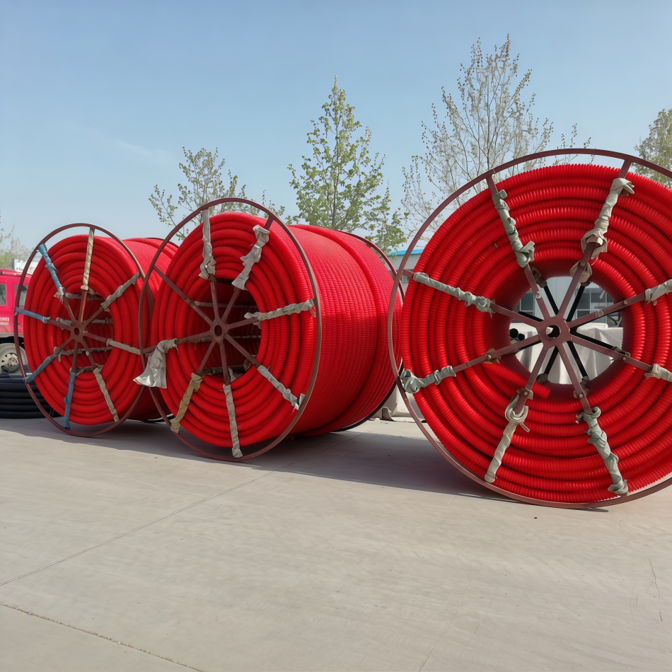 HDPE Power Cable Conduit Durable Heat Resistant Flexible High Pressure ...