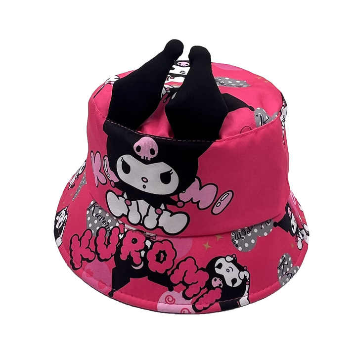 Yihaoyi 8 Color Kids Cartoon Fisherman Cap Anime Cute Big Ear Bucket ...