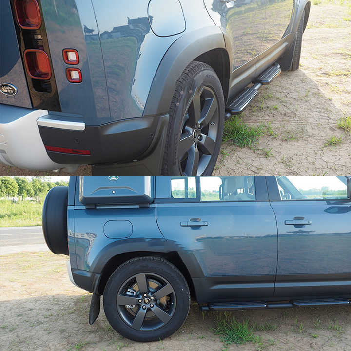 For Land Rover Defender 110 Wheel Eyebrow Arch Trim Lips Wheel Arch ...