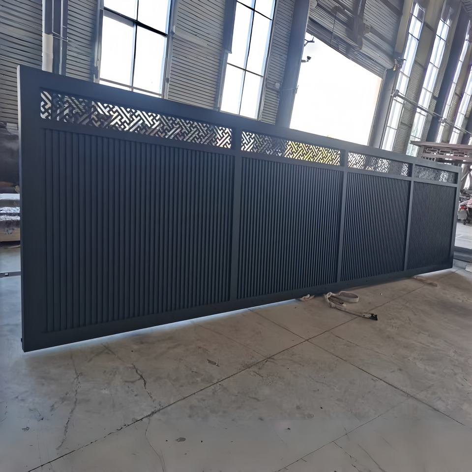 Heavy Duty Steel Estate Gate Modern Villa Entrance Automatic Driveway ...