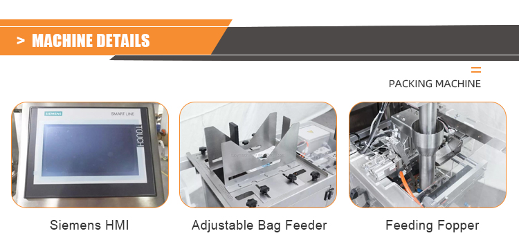 PLC Mitsubishi Automatic Premade Doypack Packing Machine for Tea ...