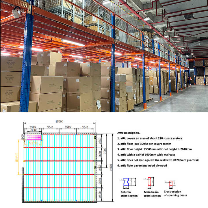 Heavy Duty Industrial Steel Rack Selective Pallet Racking for Medium ...