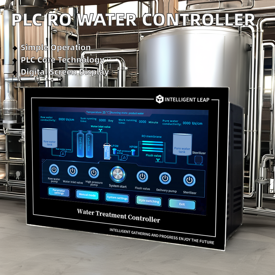 Intelligent PLC Programmable Reverse Osmosis Controller Water Treatment ...