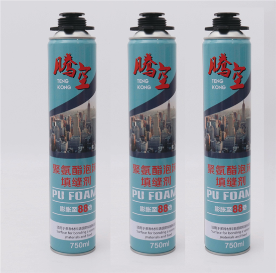750ml Polyurethane Foam Spray Chemicals for Construction and Woodworking Insulation All Purpose ...