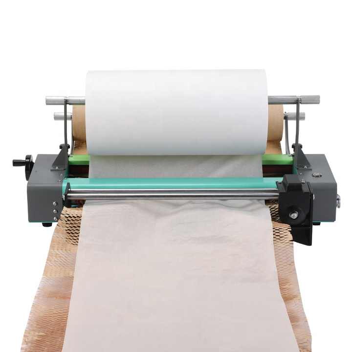 Honeycomb Paper Wrap Machine for Package Protection Packaging Kraft ...