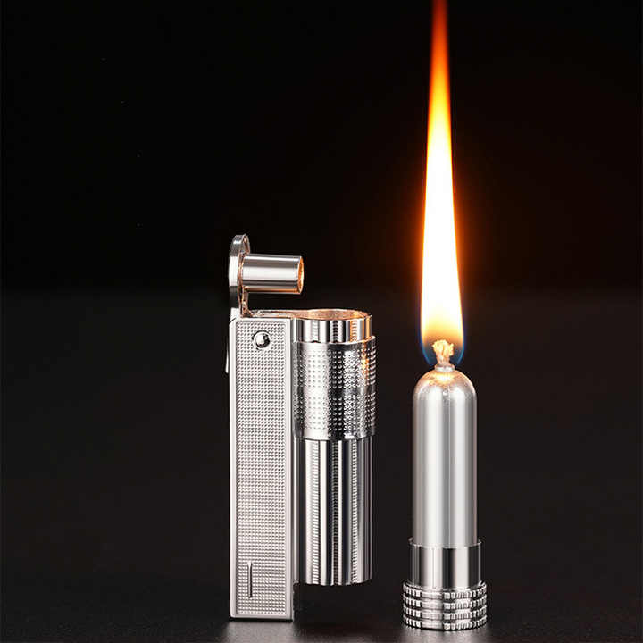 Kerosene Oil Lighter - Retro Embossed Metal Shell Wholesale