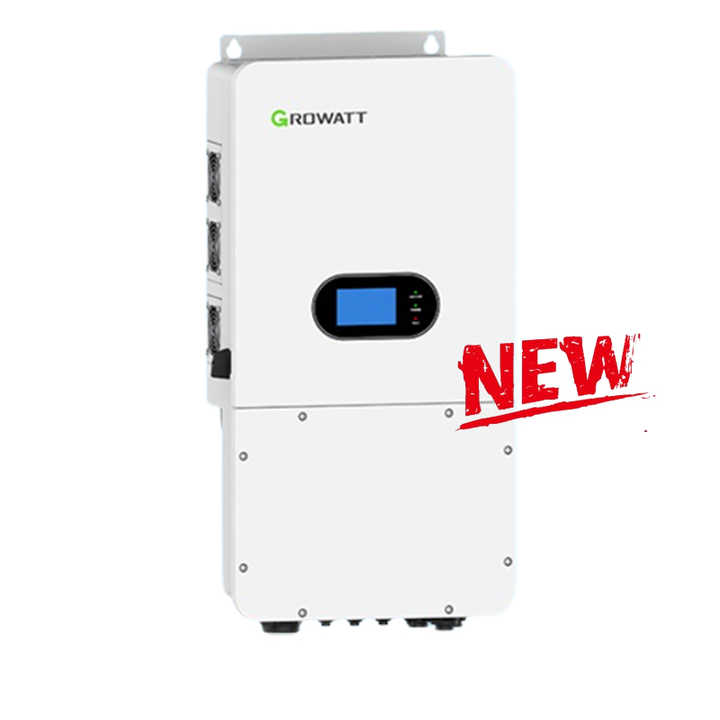 Growatt 10kw SPH-10000TL- HU-US Hybrid Solar Inverters 120v 240v Split Phase for On-Off Solar ...