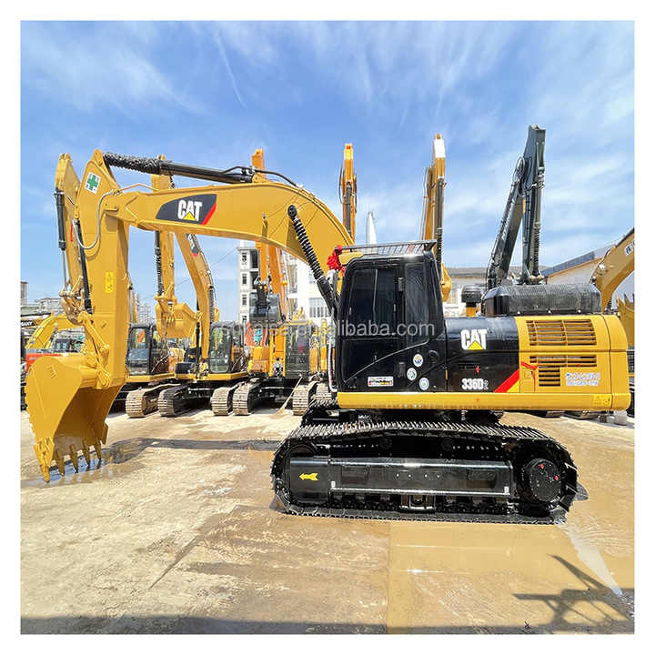 Excellent Condition Used Caterpillar 336D2 36 Ton Excavator Large ...