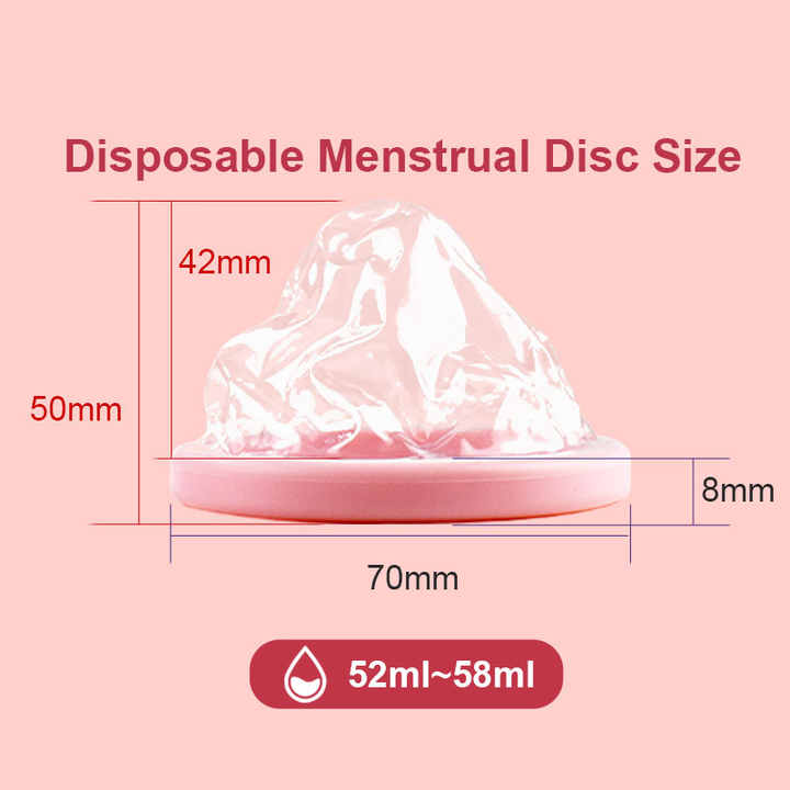 Private Label Female Disposable Menstrual Period Disc