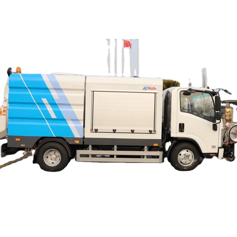Road Cleaning Machine Multi-Function Street Road Avenue Cleaning ...