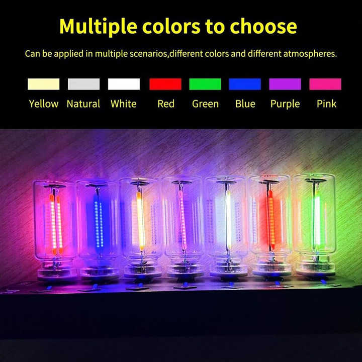 Retro USB LED Filament Touch Dimming Bulb 5V Retro LED Edison Bulb ...