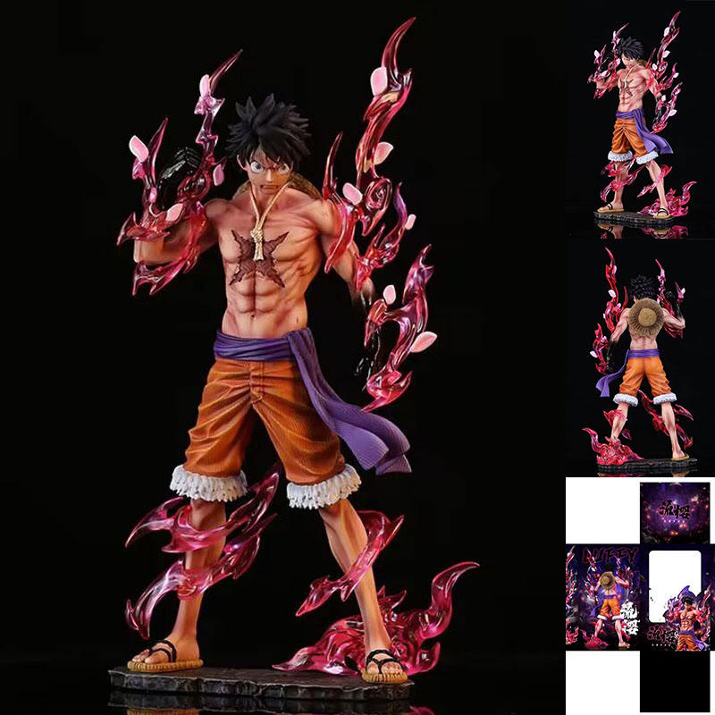 24CM GK Model Luffy PVC Anime Action Figure - Hobbies Toys