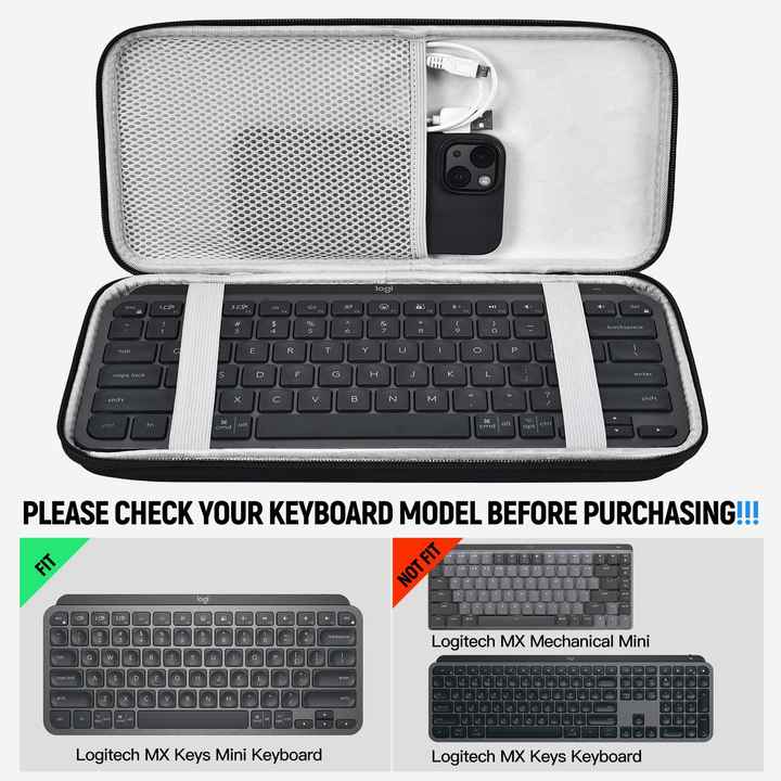 MX Keys Mini Keyboard Carrying Case Mini EVA Storage Case| Alibaba.com