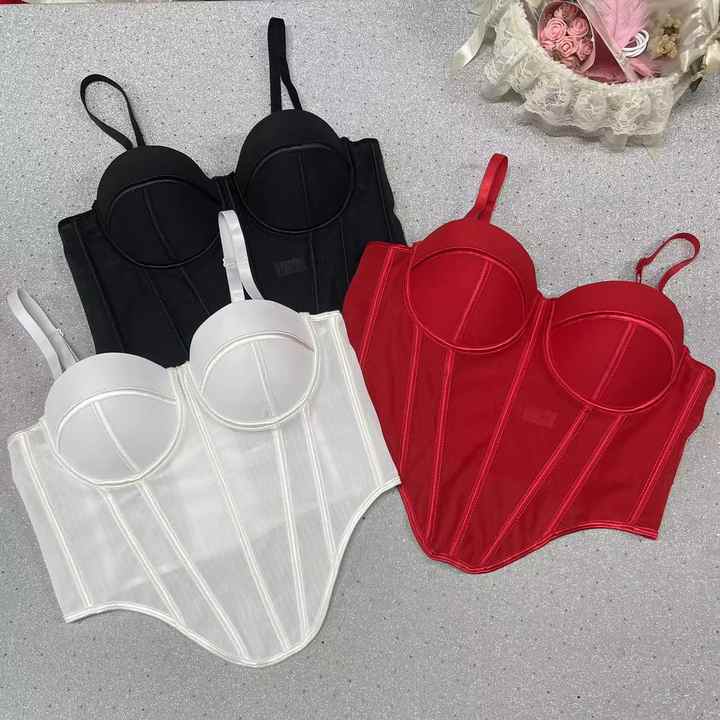 Manufactory Boned Summer Tight Ladies Trendy Stylish Bustier Basic ...