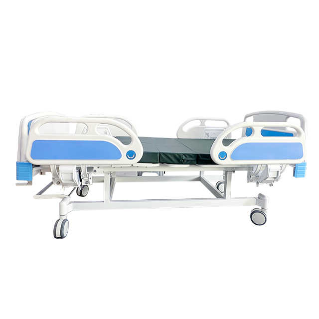 Dual-Purpose Home Medical Hospital Bed 3 Crank Hand-Operated Adjustment ...