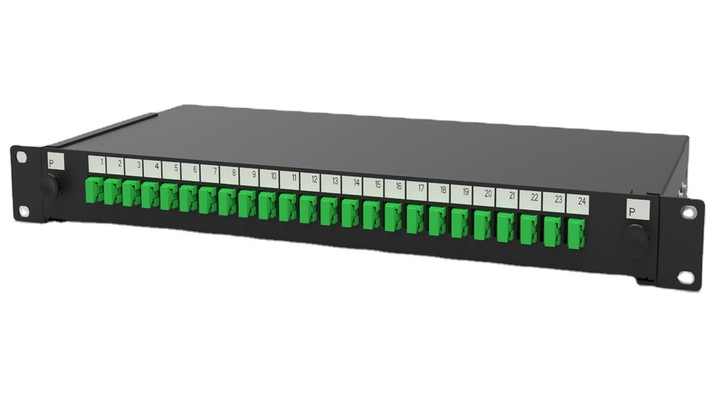 Ftth Odf 4u Sliding Rack Mount 144 Core Optical Fiber Patch Panel Fibre ...