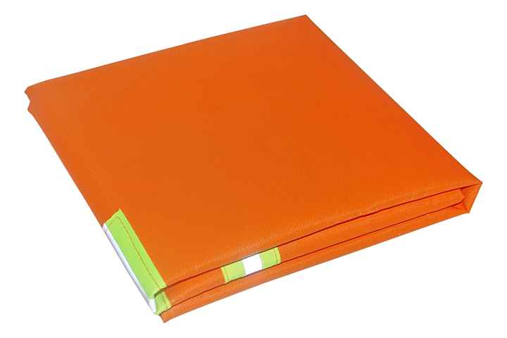 Fire Protective Blanket Silicone Coated Fiberglass Flame Retardant Fire ...