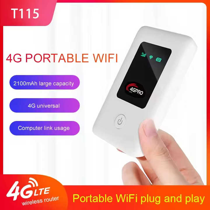 Unlocked Mobile WiFi 4G Lte Mifis Type-C Esim Wireless Mifi With Sim ...