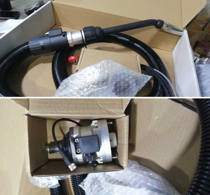 Water Cooled GL500W-HDW MIG Welding Torch - 550A GMAW Equipment for ...