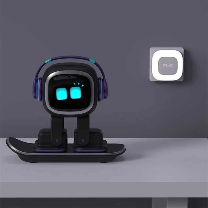 EMO robot intelligent AI desktop pet robot with alarm clock cute ...