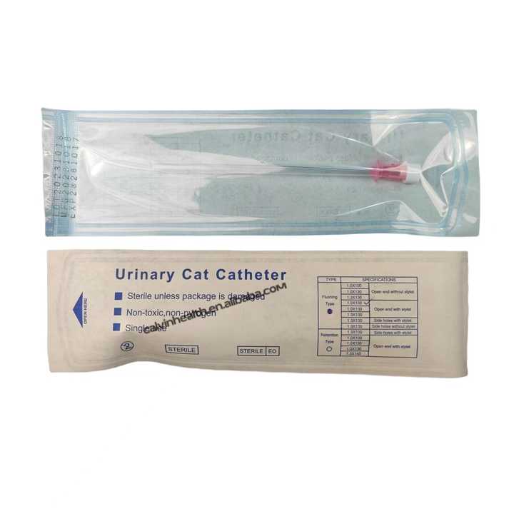 Tom Cat Urinary Catheter Animal Retention Cat Catheter Luler for Cat ...