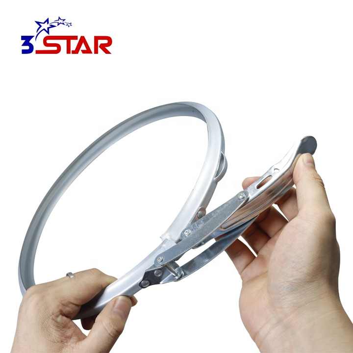 Galvanized Clamp Ring for Industrial Barrels - Customized Size