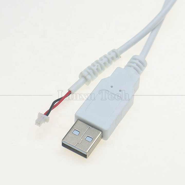 Custom Assembly USB to JST 2pin Cable - Durable & Versatile