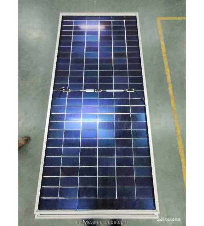 JinKo Tiger Neo 72HL4-BDV 575W N-Type Topcon Solar Foldable Panel Half Cell Bifacial Module With ...