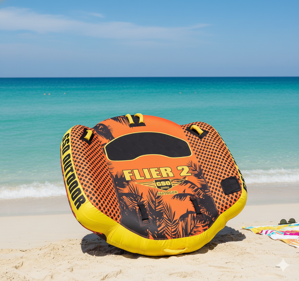 Wholesale NOVA Inflatable Flier 2P 2 Person PVC Towable Inflatable Tube ...