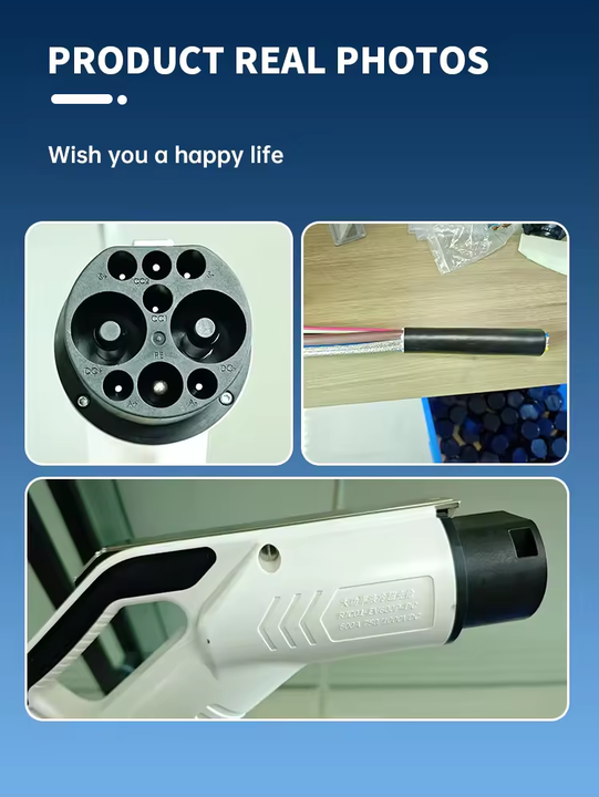 GB/T CCS2/CCS1 Electric Vehicle Fast Charging Gun 800A Liquid Cooling ...