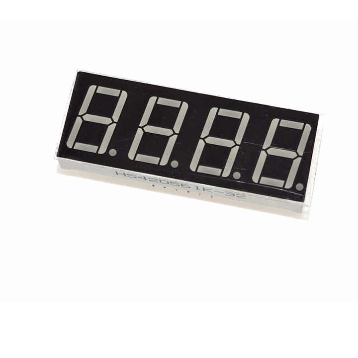 4 Digit 7 Segment Display - 2 Inch Common Anode/cathode