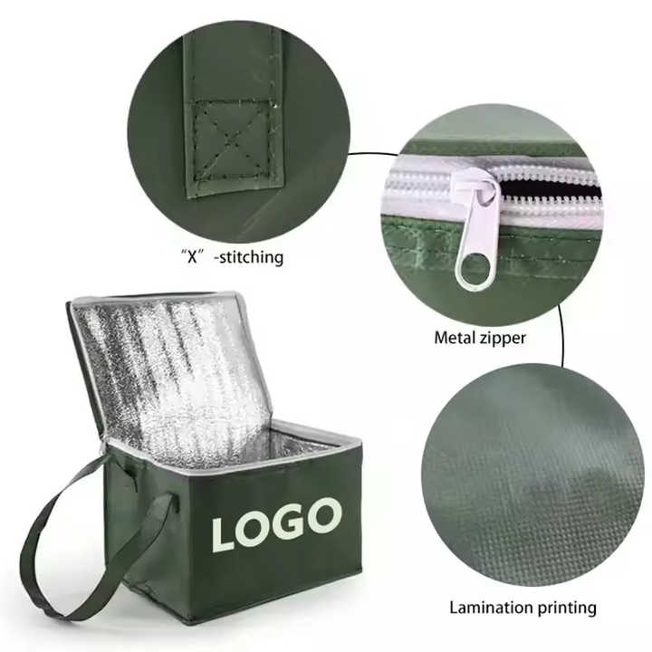 Eco-friendly Insulated Cooler Bag - Perfect for Groceries