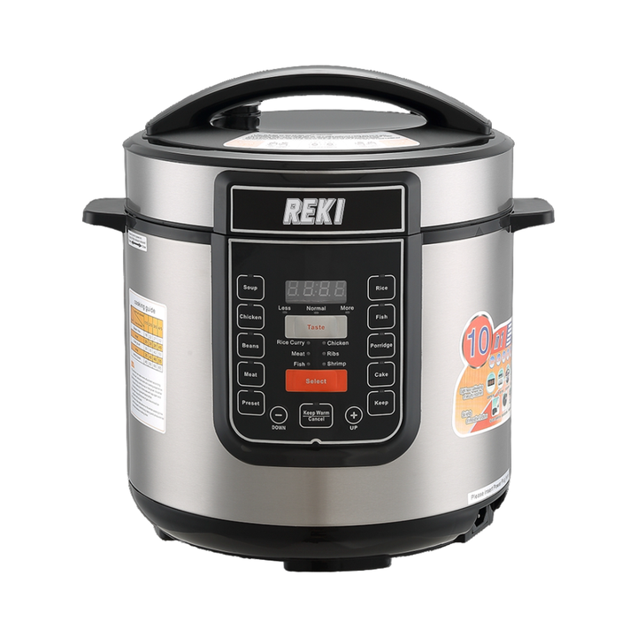 1200W Stainless Steel Electric Commercial Pressure Cooker Multi ...