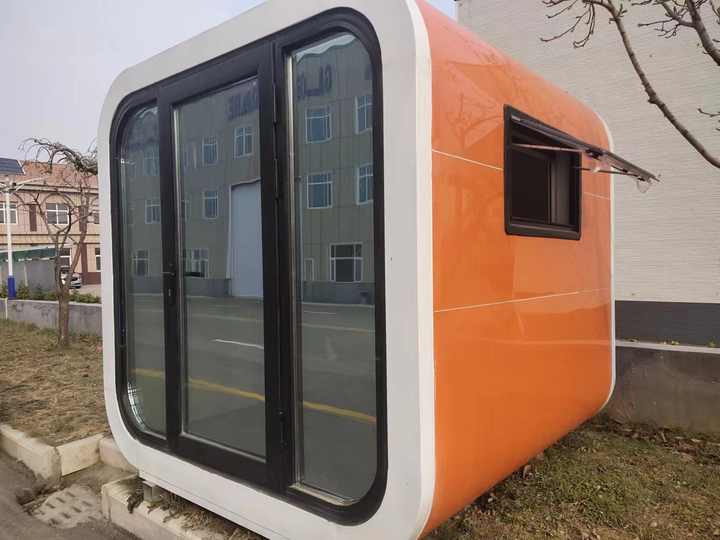 Luxurious Prefab Pod Shaped Prefabricated Movable Steel Structure ...