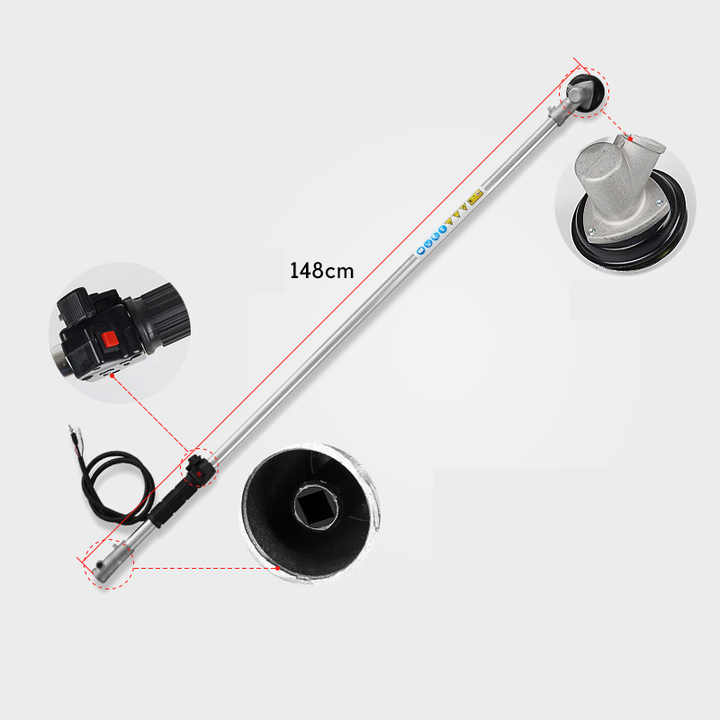 Brush Cutter Aluminum Tube Weeder Drive Shaft Hard Shaft 26/28 Backpack ...