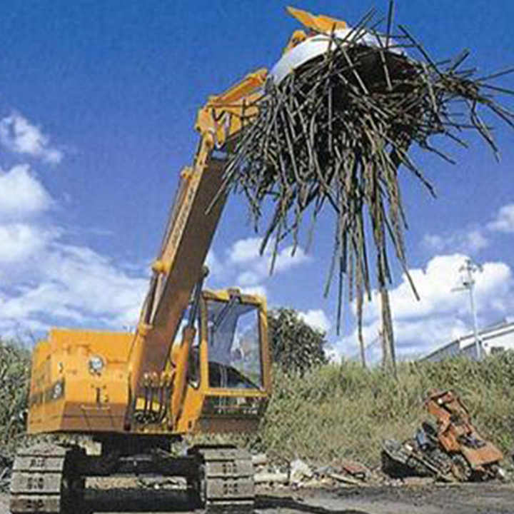Excavators Hydraulic Magnets For Demolition Sites Scrap Yards And ...