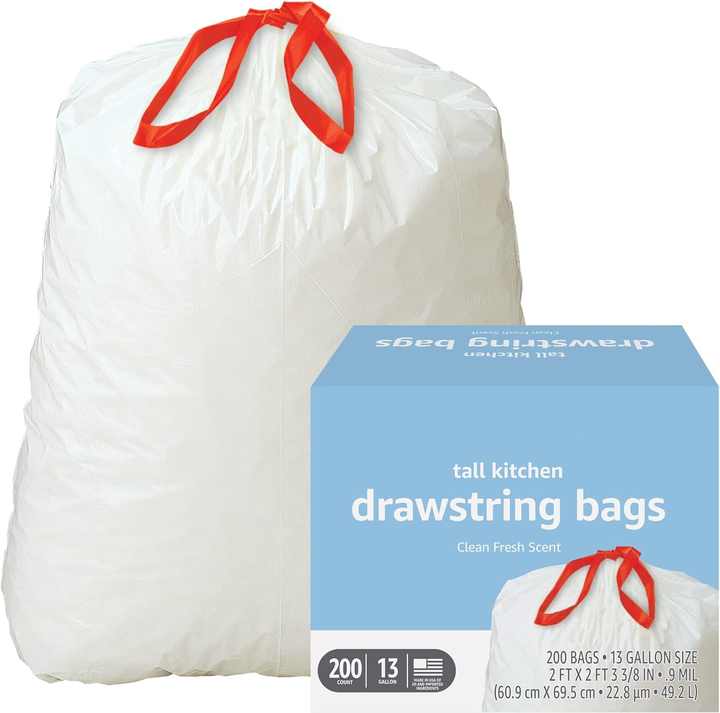 YC Personnalisee Customized Logo LDPE HDPE Recycle Plastic Trash Bag 13 ...